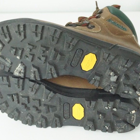 Asolo | Shoes | Asolo Vibram Joint Project Brown Leather Lace Up Hiking ...